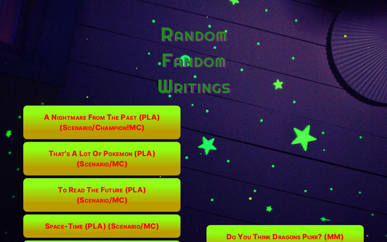 Random Fandoms